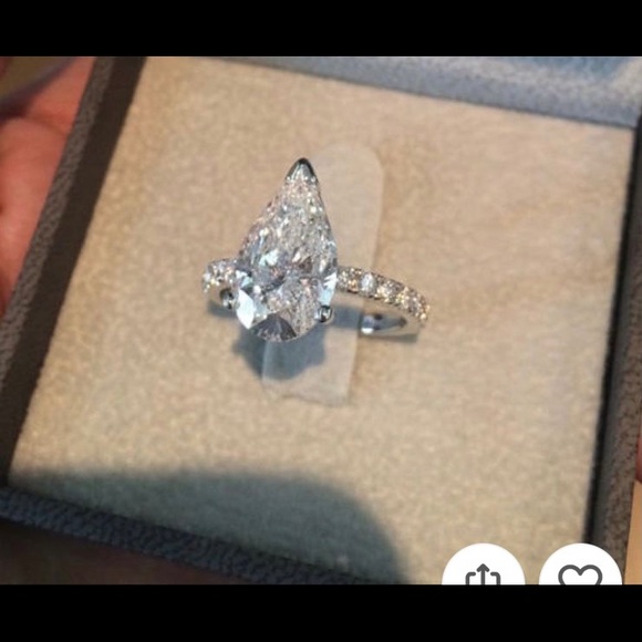 Jewelry | New Beautifully Crafted Sterling Silver Engagement Ring ...